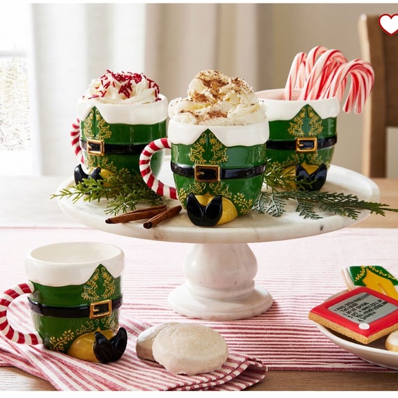 Pottery Barn | Kitchen | Pottery Barn Elf Figural Stoneware Coffee Mug ...